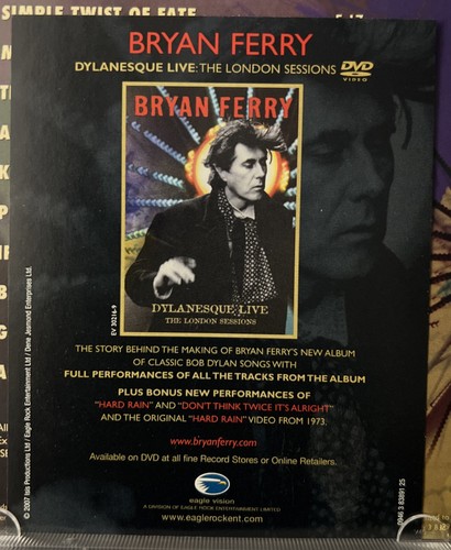 ‘Dylanesque’ by Bryan Ferry (CD 2007) Songs of Bob Dylan - Expedited ...