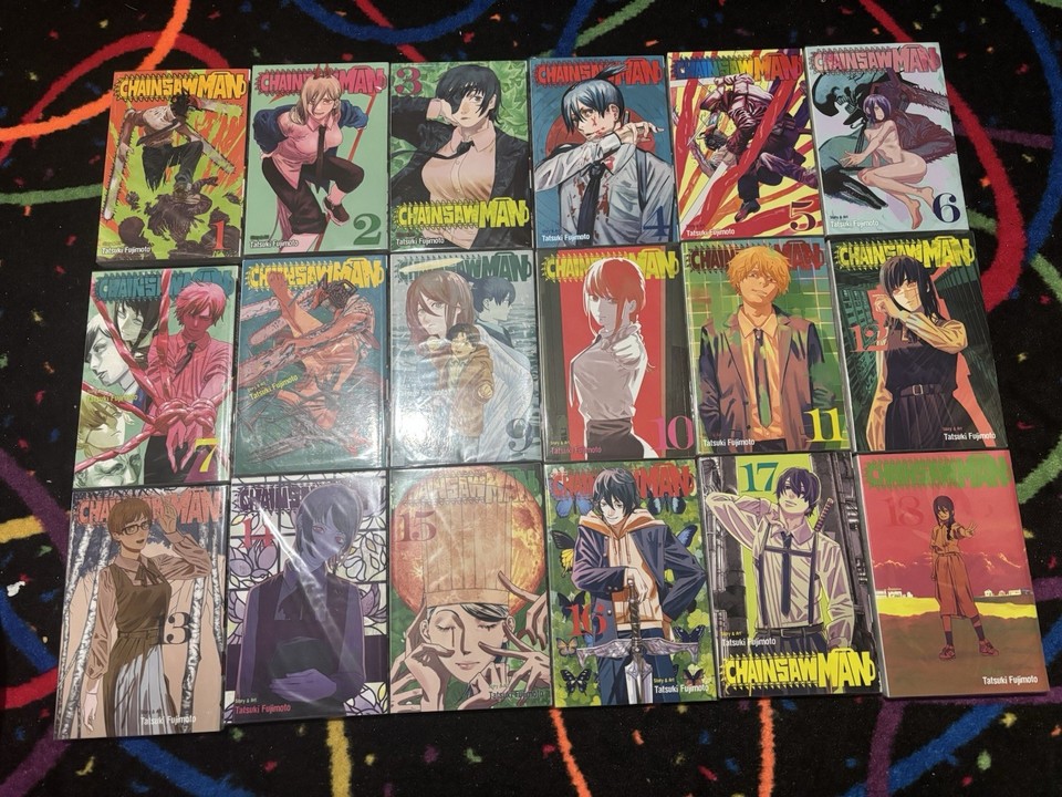 Chainsaw Man 1-18, Fire Punch, Goodbye Eri, Before CSM - Tatsuki ...