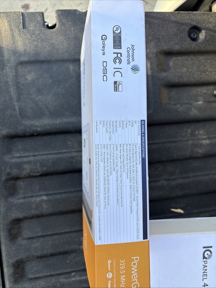 Qolsys IQ-4 IQP4 Panel Verizon PowerG 319.5 MHz | eBay