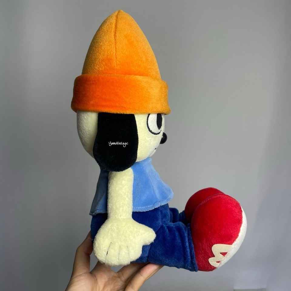 Parappa the Rapper Plush Saving Bank 11.5" TAKARA 2001s Piggy Bank Doll ...