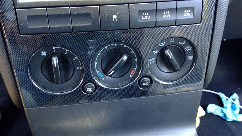 Temperature Control Front Excluding Sport Trac Dash Fits 07-10 EXPLORER ...