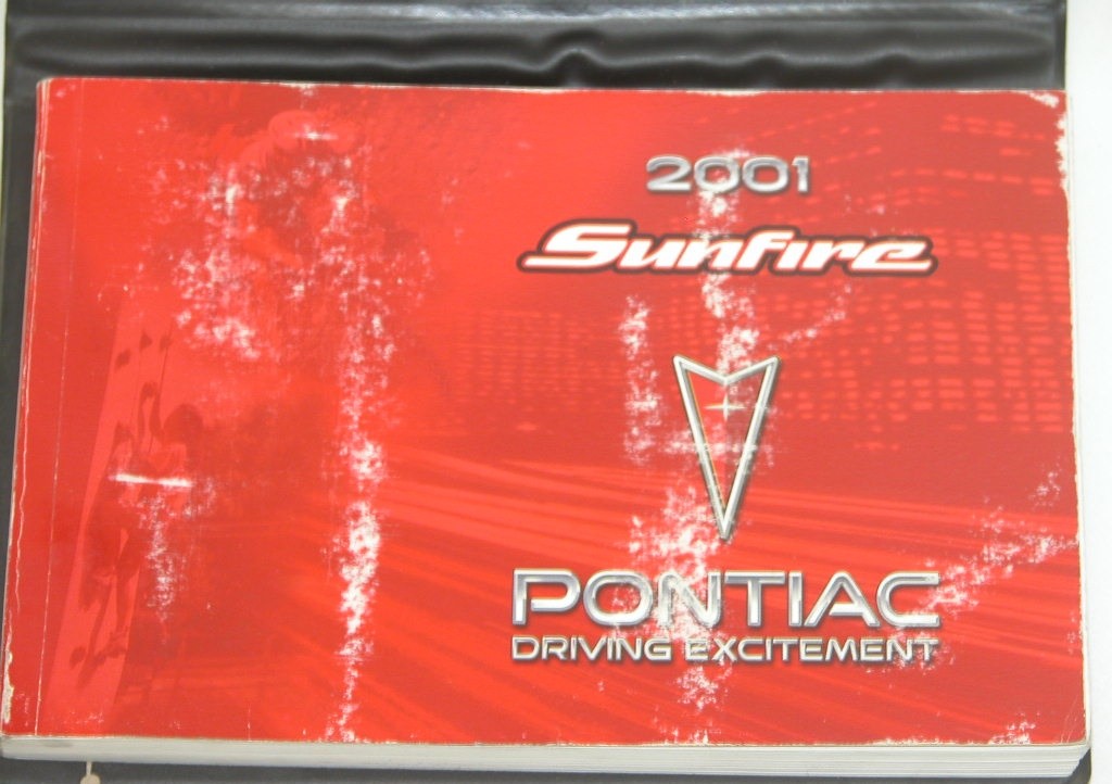2001 Pontiac Sunfire Factory Original Glovebox Owners Manual Book ...