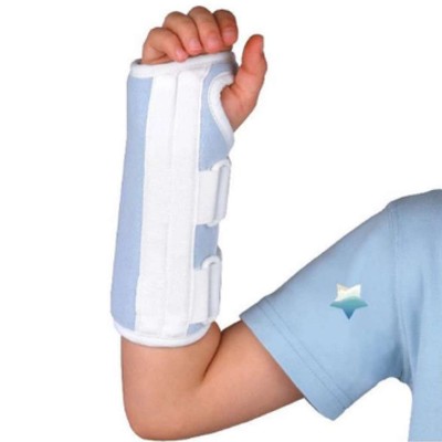 FLA Orthopedics For Kids Microban Wrist Splint Left Hand (Blue) Infant ...