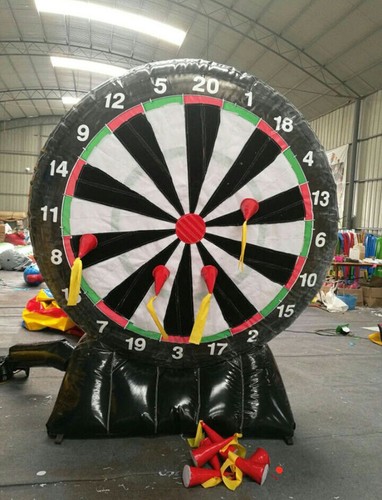 New Inflatable Game 2.4M Giant Inflatable Dart Board with Blower 110v ...