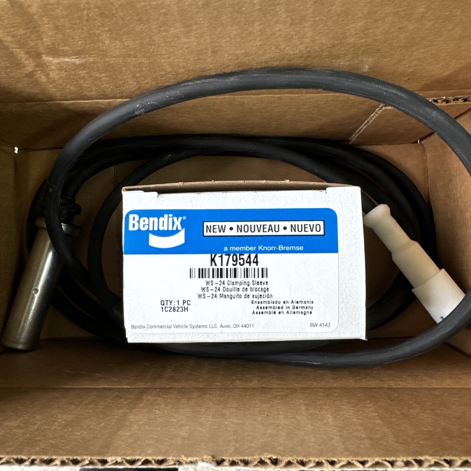 Bendix Wheel Speed Sensor Kit K181268 Plus K179544 | eBay