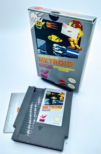 Metroid NES ((Very Rare Silver Box Variant)) | eBay