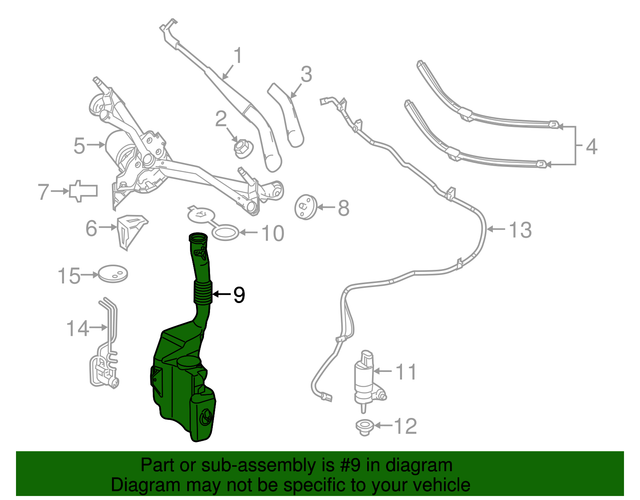 Mercedes-Benz 2048690320 Genuine OEM Reservoir ASSY for sale online | eBay