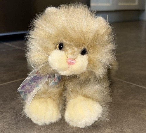 Gund Scraps the Kitty Cat Realistic 11" Plush Stuffed Animal Striped ...
