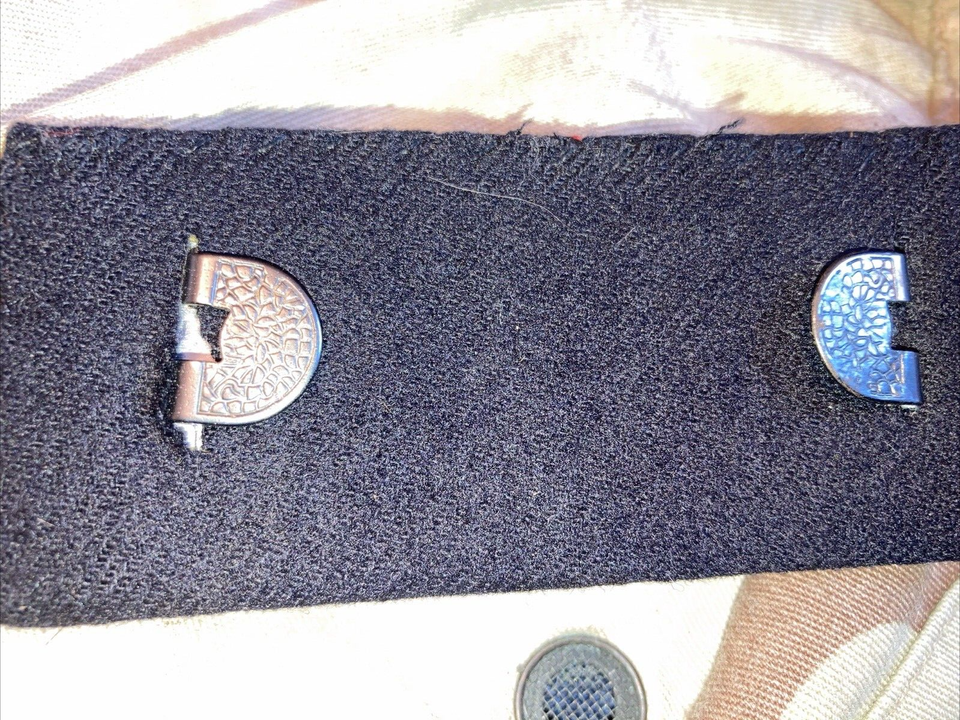 BEAUTIFUL GOLD / SILVER BULLION CAVALRY CAPTAIN DRESS UNIFORM SHOULDER ...