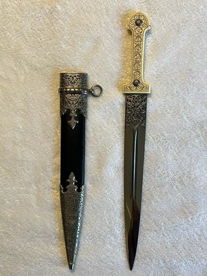 Fancy Caucasian Kindjal dagger With Scabbard-rare-unique-vintage | eBay