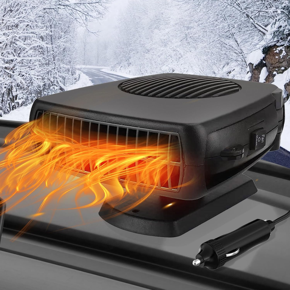 200W Portable Car Heater, 12 Volt Heaters for Cars, Auto Vehicle ...