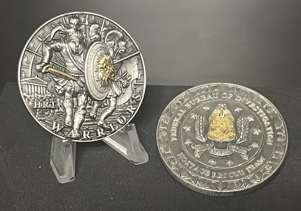 FBI HRT Hostage Rescue Team Challenge Coin DEA SWAT LAPD NYPD ATF ...