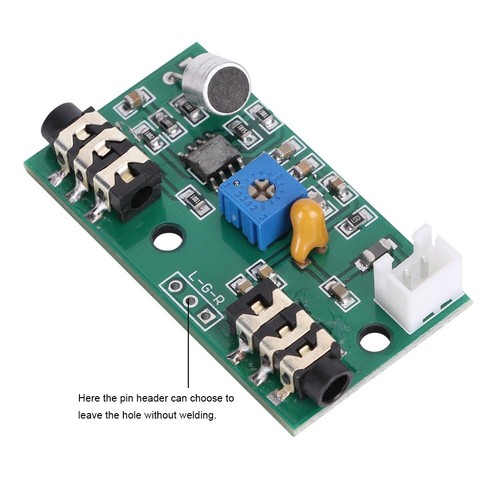 Microphone Board Amplifier Module Voice Audio Signal Amplification Gain ...