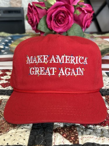 Official USA Christmas MAGA Hat by Cali-Fame Trump Pre 2020 | eBay