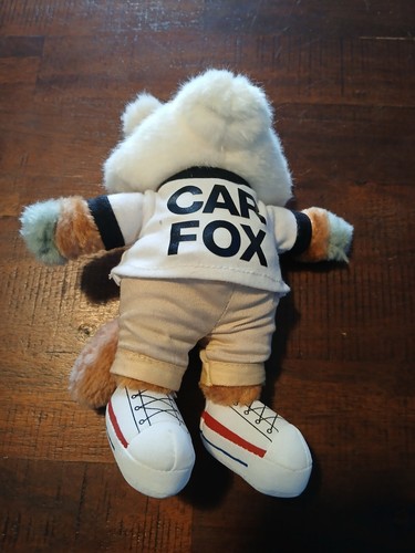 CARFAX PLUSH MASCOT CAR FOX PROMO ADVERTISING STUFFED ANIMAL 9 ...