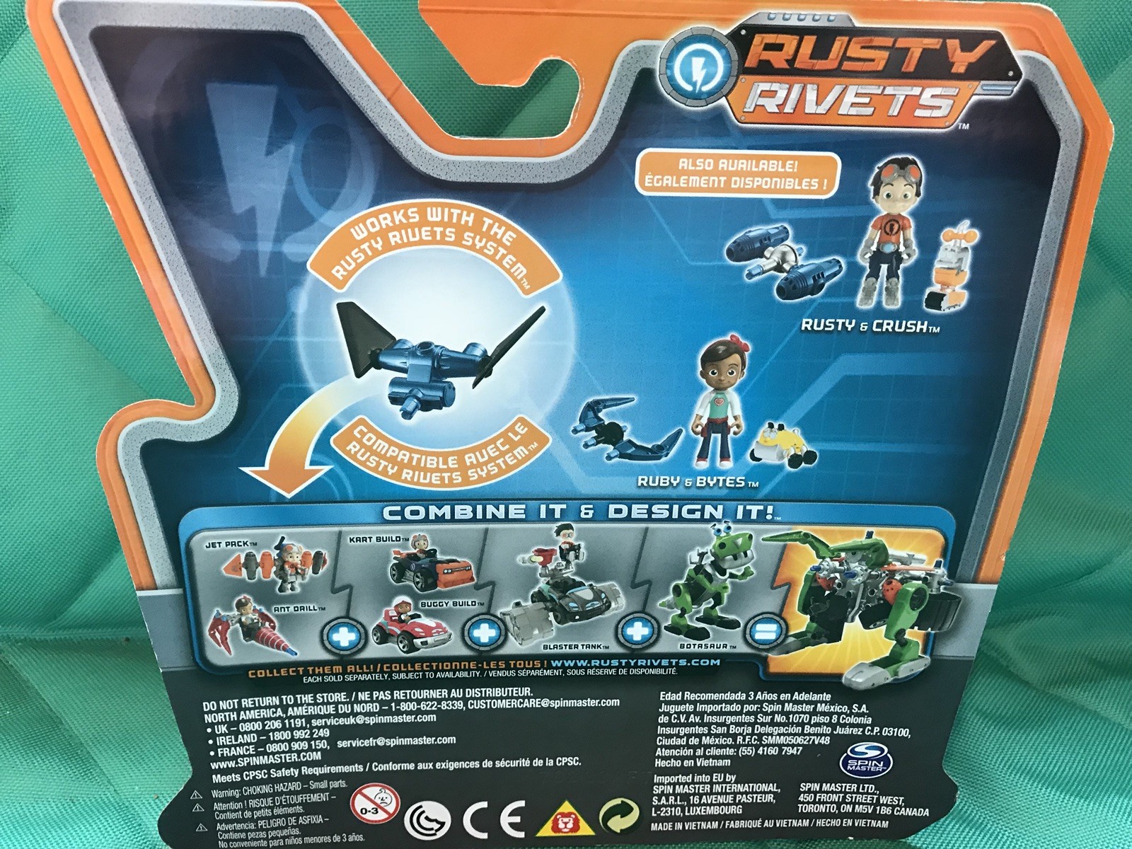 Rusty Rivets figures Rusty & Whirly Nickelodeon Spin Master New NIB ...