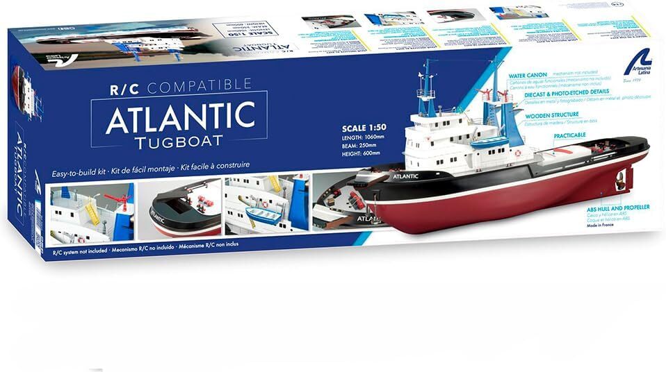 Tug Boat Atlantic With Abs Hull NEW | eBay