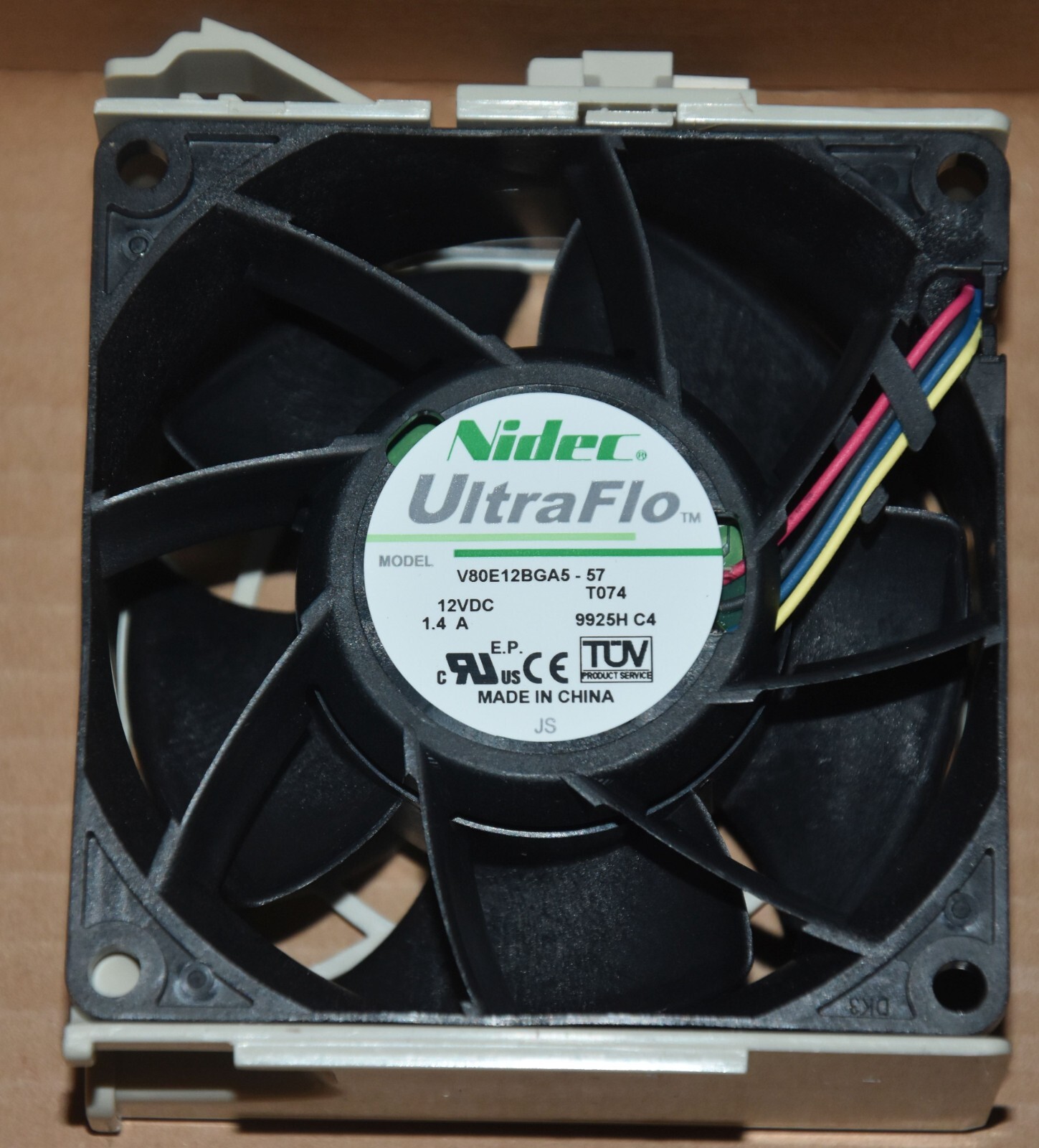 Lot of 4 Supermicro FAN-0118L4 Nidec UltraFlo V80E12BGA5-57 BRAND NEW ...