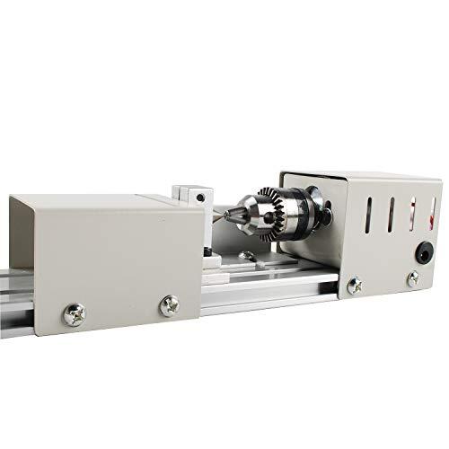 Mini Lathe Machine 12v24vdc 96w Mini Wood Lathe Milling Accessories For ...