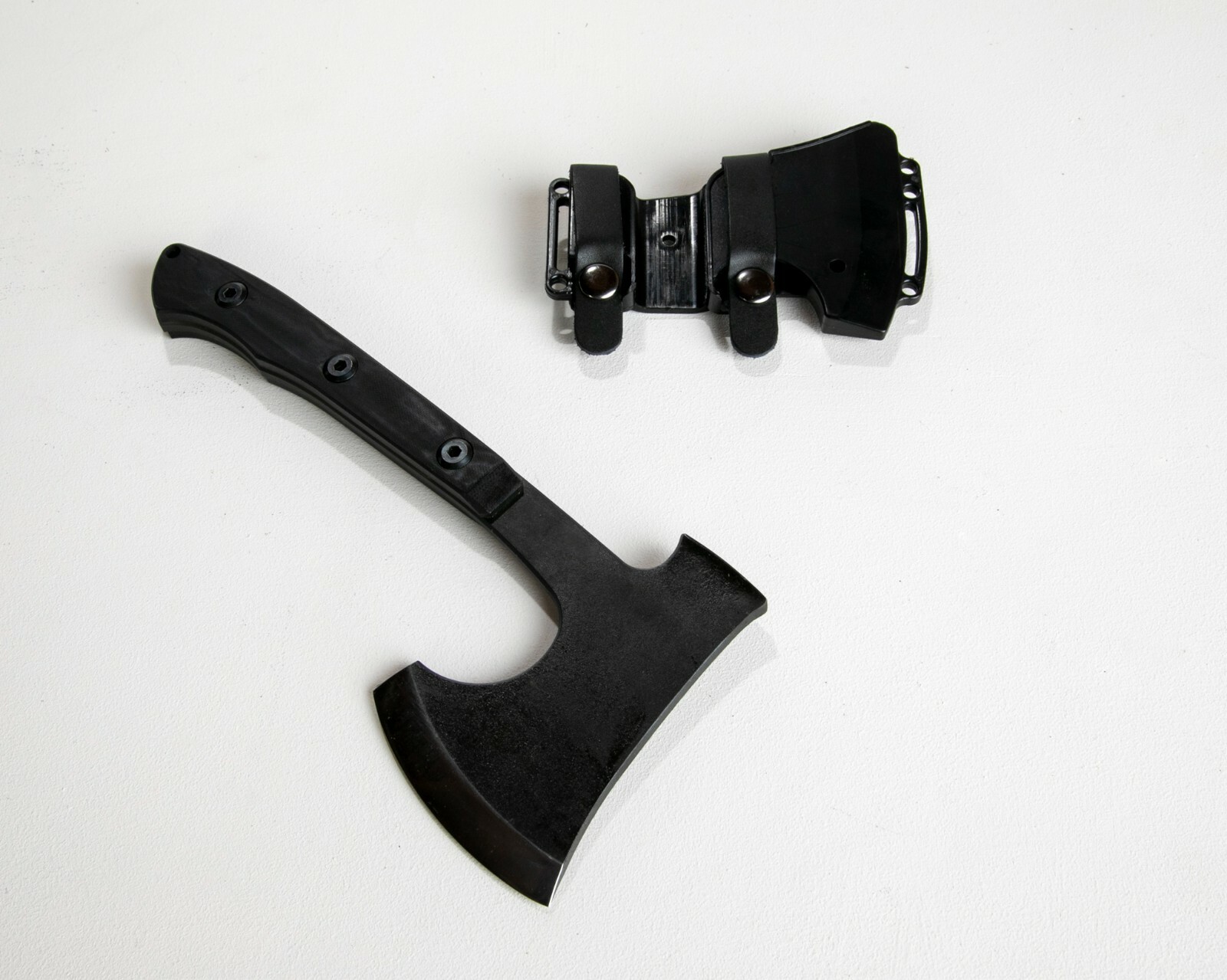 12” APOC Hundr Survival Tactical Bearded Pack Axe Hatchet + MOLLE ...