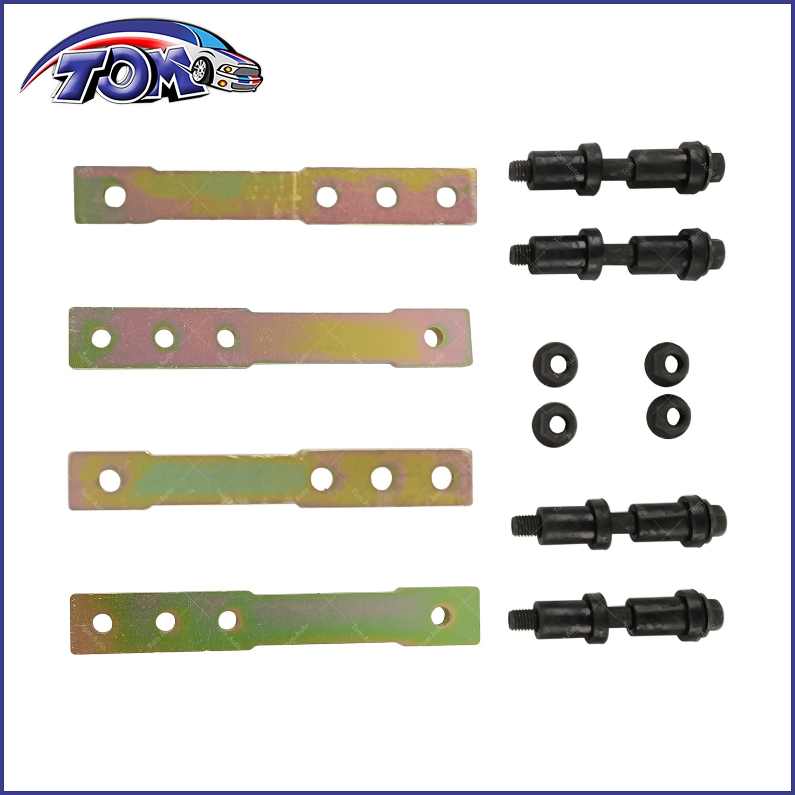 1" 2" 3" 4" Adjustable Rear Shackle Lift Kit For 64-80 Ford Fairlane ...