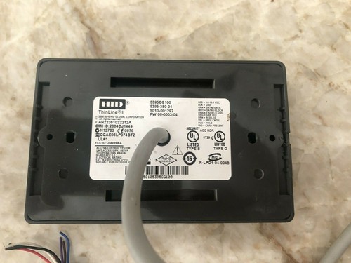 HID ThinLine II 5395CG100 Single Gang Prox Reader, 125KHz | eBay