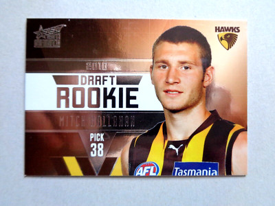 2011 SELECT INFINITY AFL *DRAFT ROOKIE* FOIL CHASE DR13 MITCH HALLAHAN ...