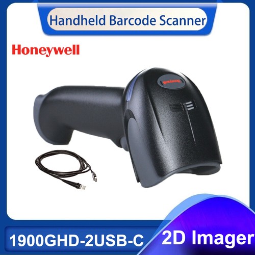 Honeywell 1900GHD-2USB-C High Density Handheld Barcode Scanner with ...