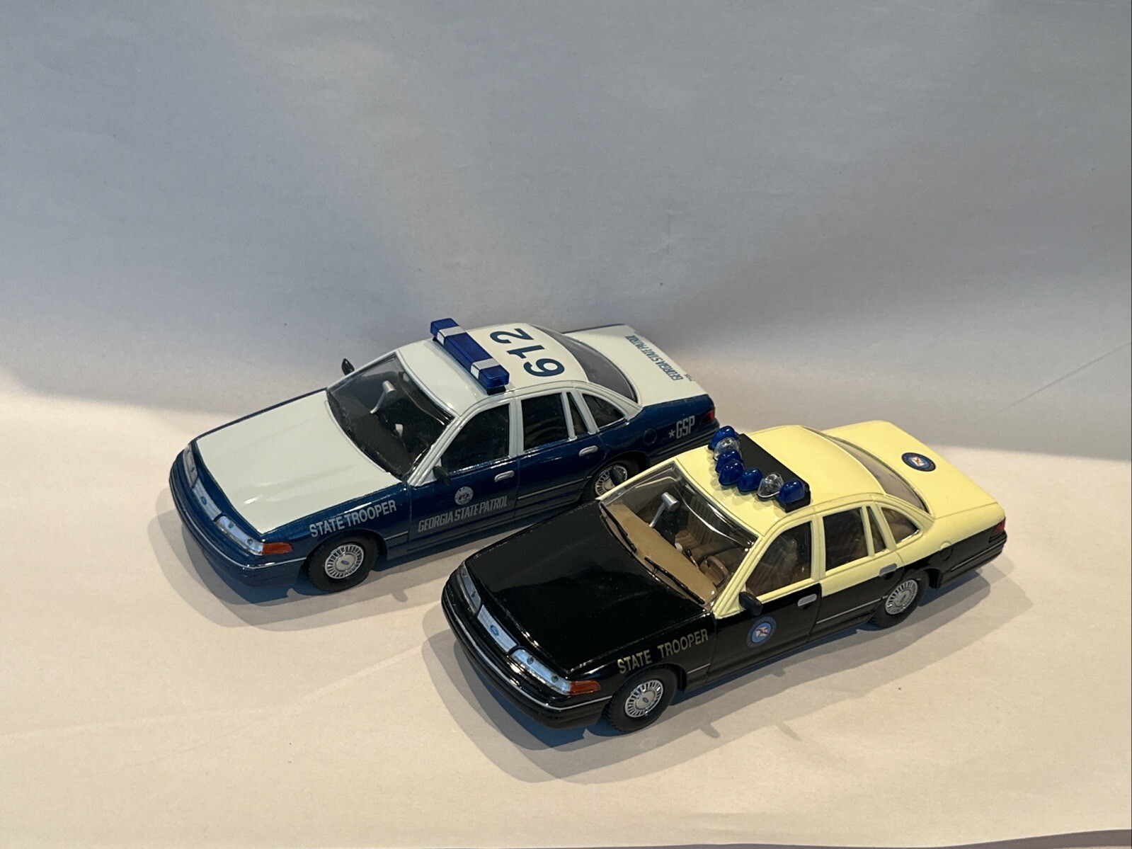 AWESOME Pair of CODE 3 Diecast Police Cars - Georgia & Florida State ...