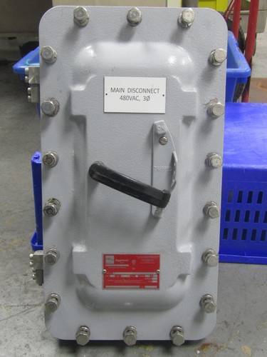 😏 EGS APPLETON EXPLOSION PROOF ENCLOSURE FOR DISCONNECT SWITCH 60 AMP ...