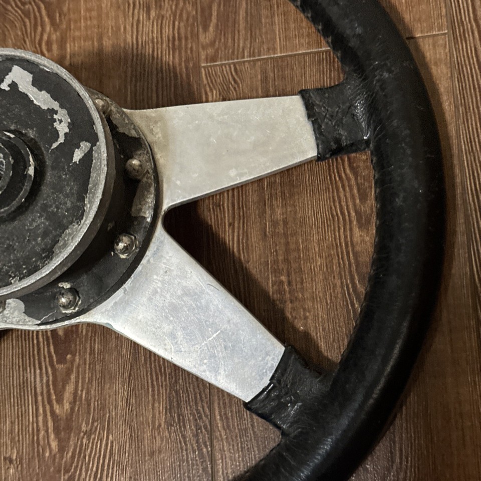 Vintage Moto Lita STYLE Tooled Gunsmith Engraved Steering Wheel- 4 ...