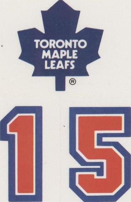 1989-90 Topps - Sticker Inserts Toronto Maple Leafs #13 for sale online ...