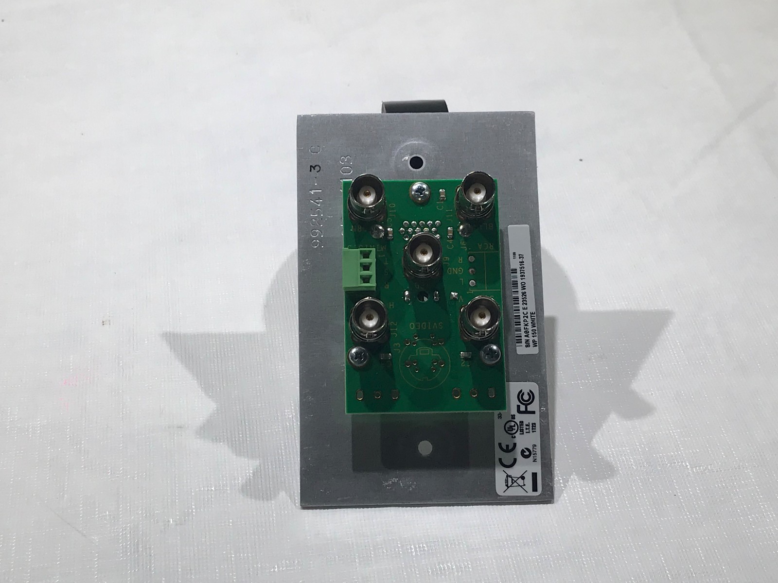 Extron WP150 60-427-22 White w Computer Audio/Video Wall Plate ** NEW ...