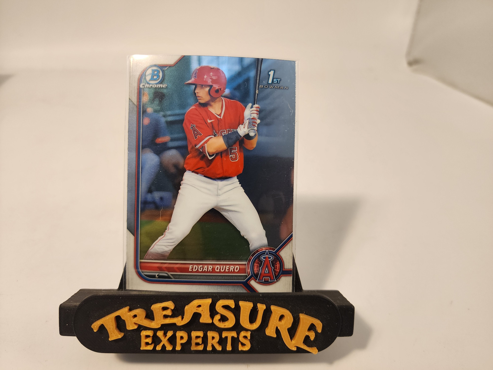 2022 Bowman Chrome #BCP-123 Edgar Quero 1st Bowman Angles Prospect ...