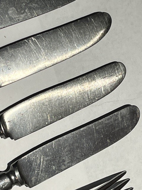 Vintage US Navy Fork(s) ~ Silco ~ Stainless Silverware USN Spoon Knife ...