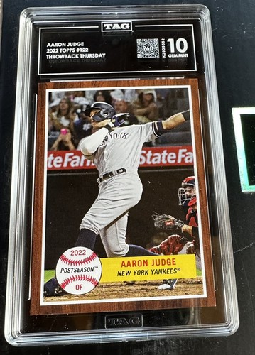 2022 TBT #41 - 1962 Topps World Series #122 Aaron Judge NY Yankees TAG ...