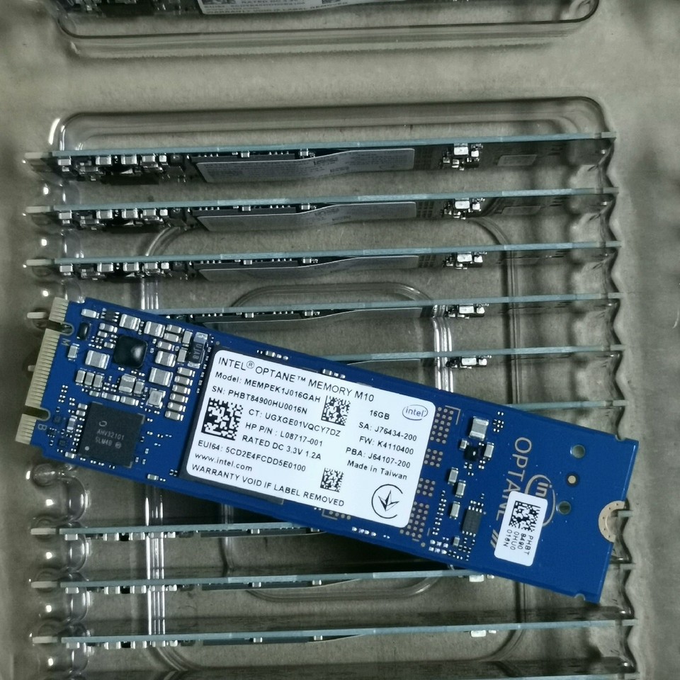 Intel Optane Memory M10 SSD M.2 2280 16GB MEMPEK1J016GAH PCIe 3.0 3D ...