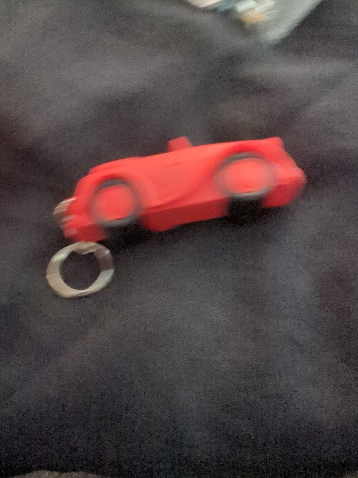 Vintage Avon Red Car Light Keychain with Original Box | eBay