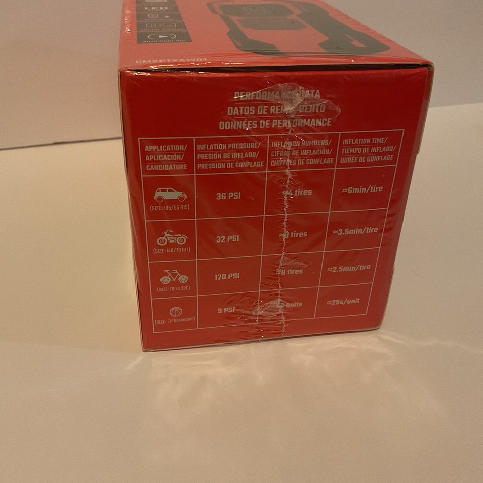 Craftsman Portable Air Inflator Rechargeable 12-VOLT LITHIUM ION ...