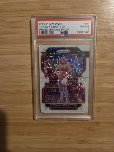 WWE Panini 2022 Prizm Tiffany Stratton White Sparkle Rookie Card (RC ...