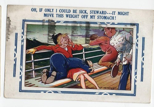 BAMFORTH BROWN TRIANGLE NO 3798 - Vintage Saucy Seaside Comic Postcard ...