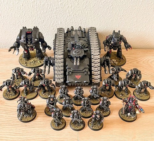 Warhammer 30k Space Marines - Painted Dark Angels Army - BoxedUp (207 ...