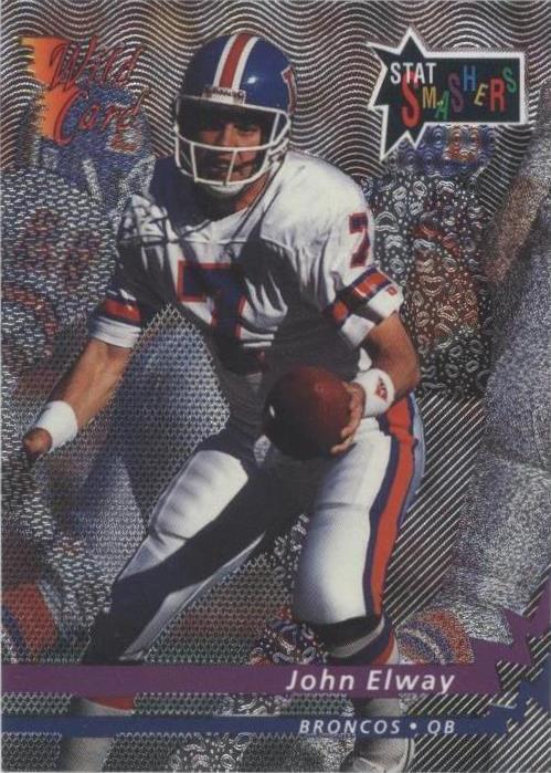 1993 Wild Card - Stat Smashers John Elway #WSS-57 for sale online | eBay