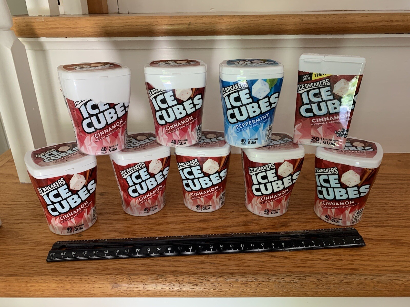 18 Ice Breakers Ice Cubes Containers Empty Plastic Cases | eBay