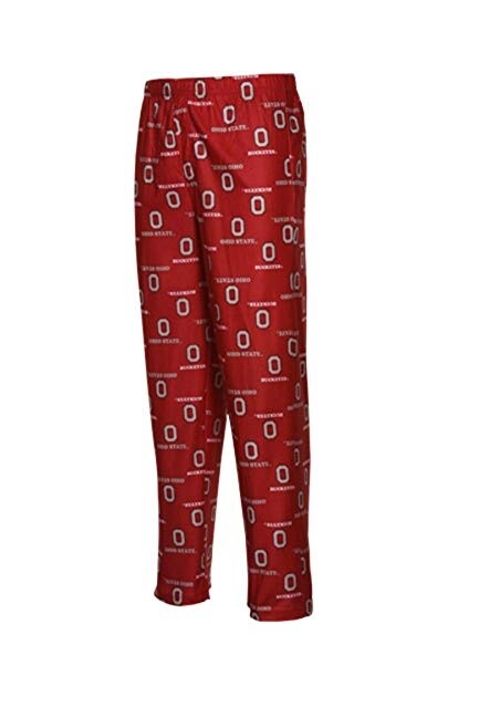 NCAA Kids' Junior Youth Ohio State Buckeyes GEN2 Printed Sleep Pajama ...