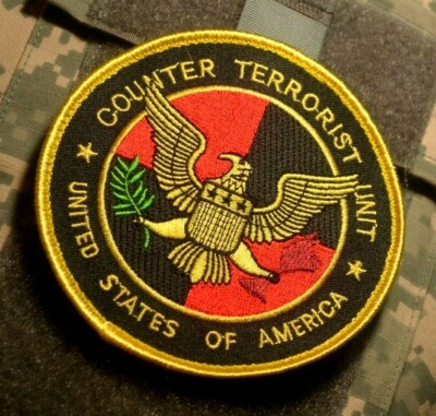 USA Naval Intelligence COUNTER TERRORIST UNIT vêlkrö Insignia Patch ...