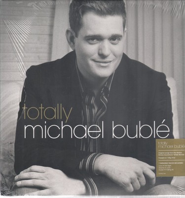 Michael Buble Totally LP vinyl UK Demon 2020 with info sticker on ...
