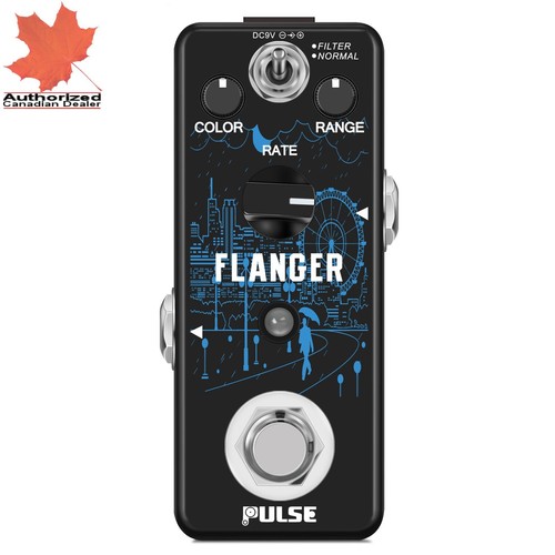 Pulse Technology Flanger Vintage Analog Flanger w/ Static Filter Guitar Pedal | eBay