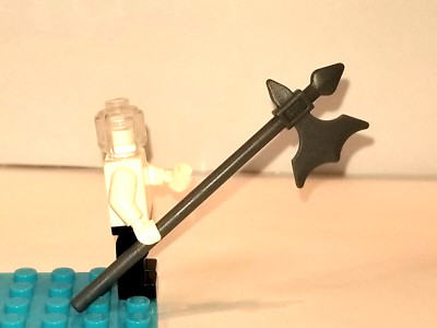 LEGO Elaborate Big Blade Axe 2012 Castle DARK GRAY Halberd Halbert ...