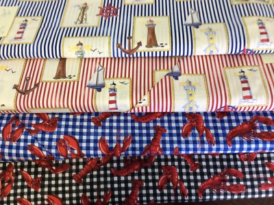 BEACON COVE BY PAUL BRENT FOR MODA-- 4 CHOICES-- BY THE YARD | eBay